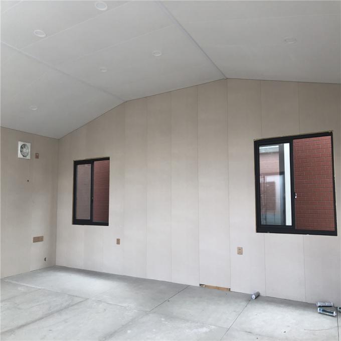 Modern Modular 38m2 3mm Steel Column Luxury Prefabricated Homes