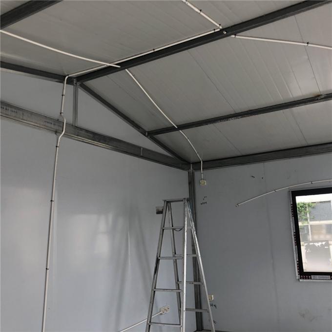 Modern Modular 38m2 3mm Steel Column Luxury Prefabricated Homes